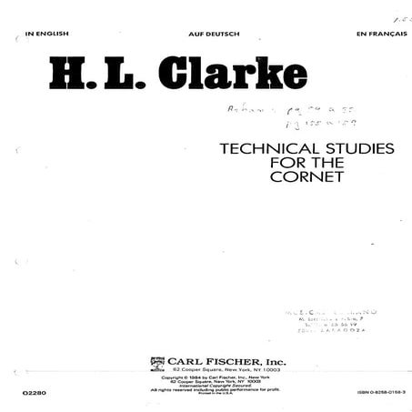 Herbert L. Clarke - Technical Studies For The Cornet.pdf