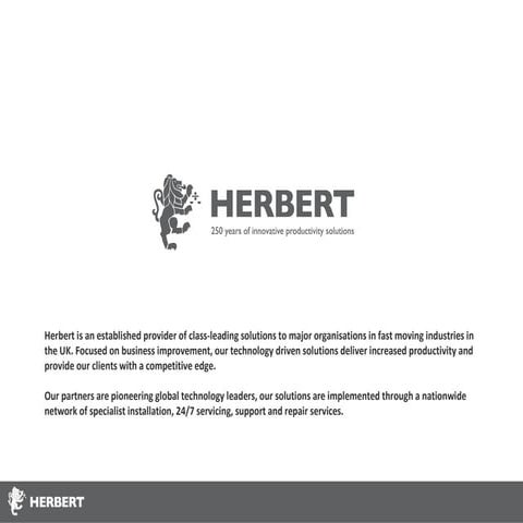 Herbert Overview Presentation | PPT