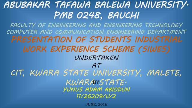 Computer Science Student Final attachment Logbook | PDF