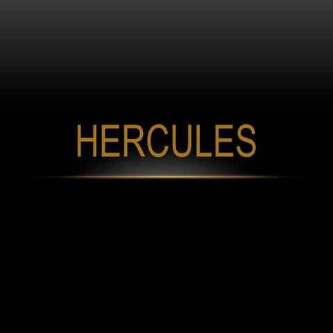 Hercules | PPTX