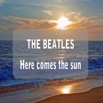 Here comes the_sun | ODP