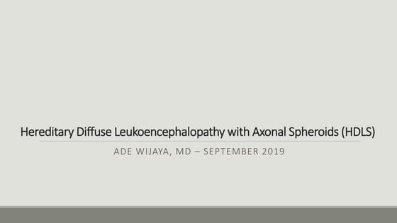 Mild Malformation of Cortical Development with Oligodendroglial ...