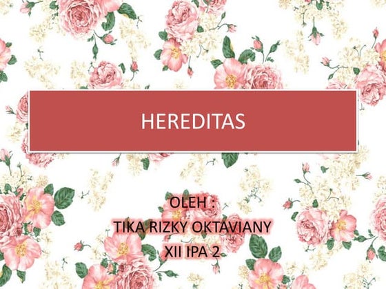 Hereditas | PPTX