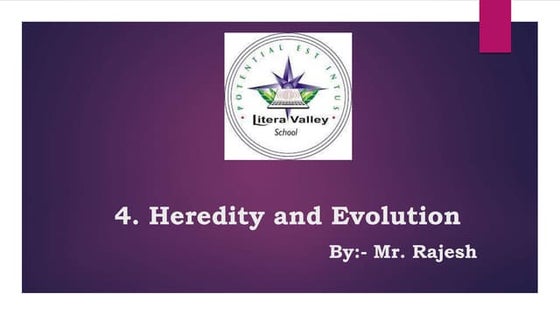 heredity class 10.pptx | Blood Disorders | Diseases and Conditions