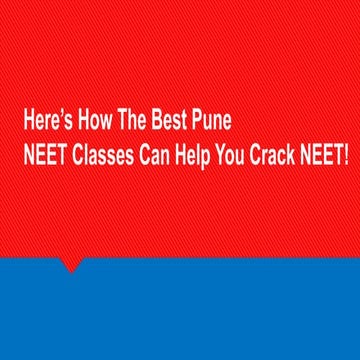 How to make revision notes for NEET exam? | PPTX