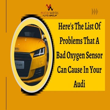 Here's The List Of Problems That A Bad Oxygen Sensor Can Cause In Your ...