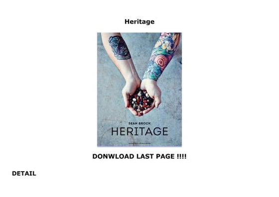 Heritage | PDF