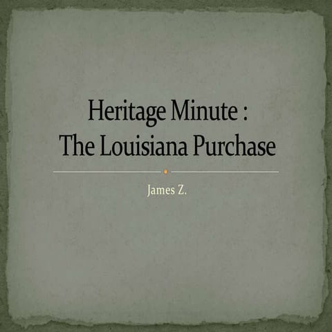 Heritage minute | PPTX | Death, Injury, or Military Conflict ...