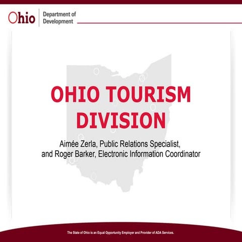 OHIO TOURISM DIVISION | PPT