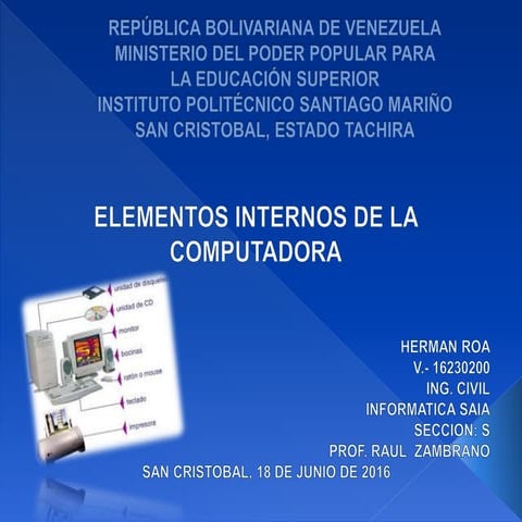 Herman Roa presentations
