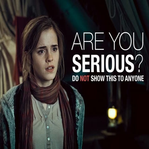 Lessons From Hermione About Presentations | PDF