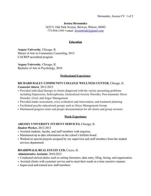 Resume | PDF