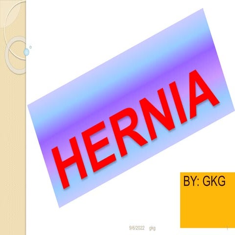 Pathophysiology of inguinal hernia | DOC