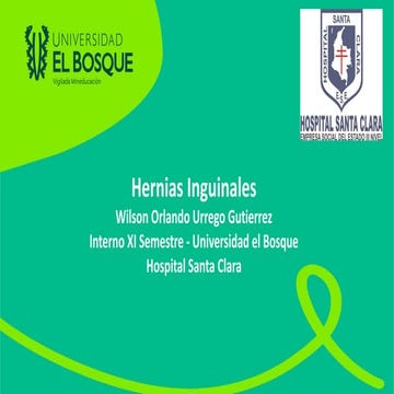 Hernias Inguinales.pptx.pdf hernias inguinales | PDF