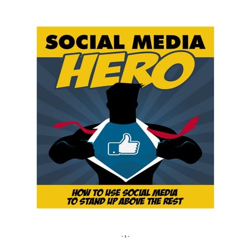 Social media hero! free ebook download | PDF