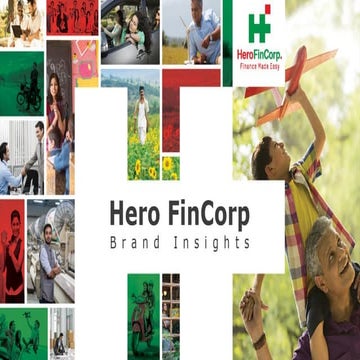 Hero FinCorp Brand Insights! | PPT