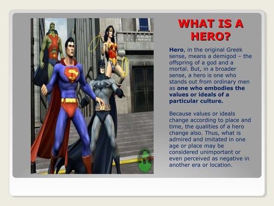 The Hero | PPT