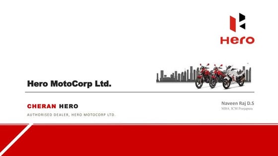 Hero motocorp ltd | PPT