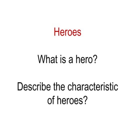 Definition Of Hero Quotes