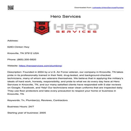 Hero Services | PDF