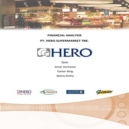 Hero Supermarket tbk - Financial Case Study | PDF