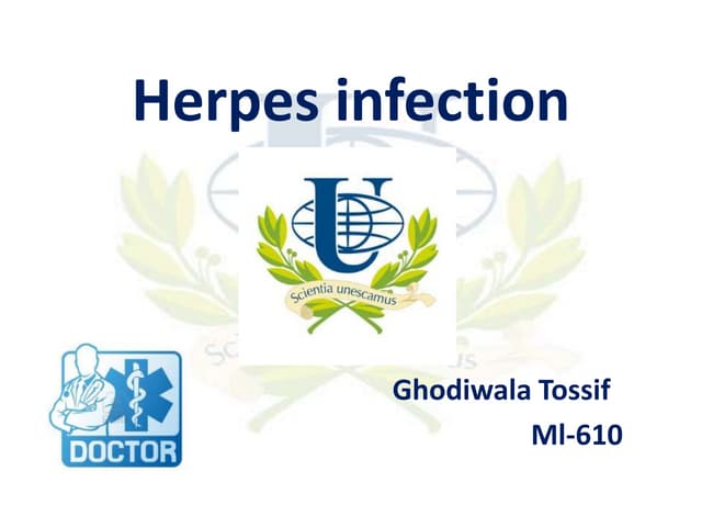 Herpes simplex virus | PPTX