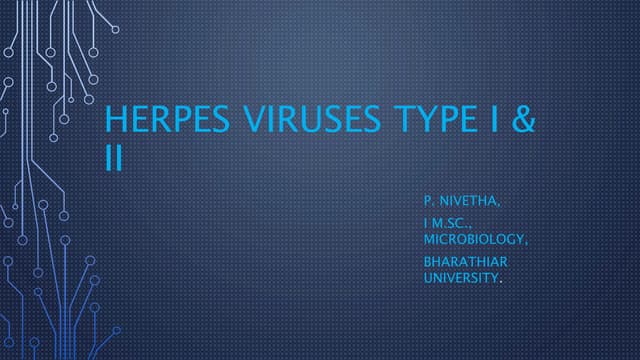 Herpes simplex virus | PPTX