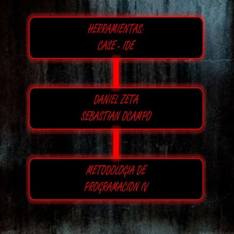 Herramientas IDE - CASE | PPT