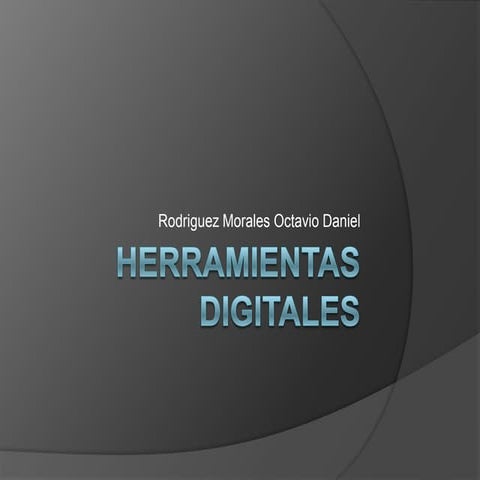 Herramientas digitales | PPTX