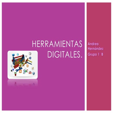 Presentacion de herramientas digitales | PPTX