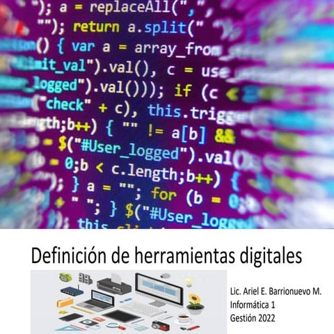 herramientas digitales.pdf | Computing | Technology & Computing