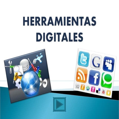 Herramientas digitales | PPT | Technology & Computing
