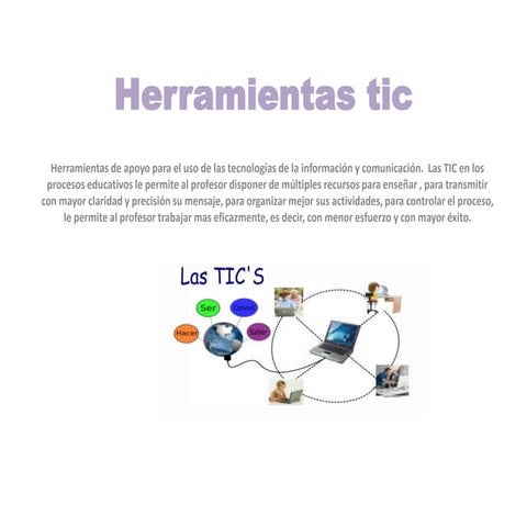 HERRAMIENTAS TIC | PPTX