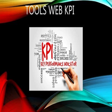 Tools web kpi | PPTX
