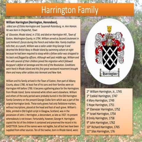 Herrington Family and Easton Mountain | PPSX