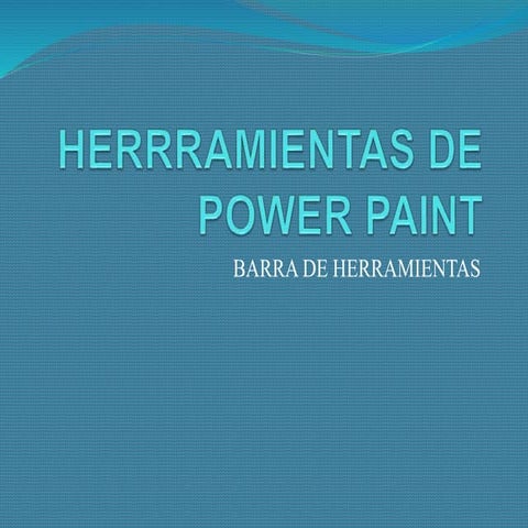 Tutorial de power paint | PPTX