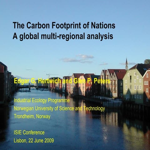 Carbon Footprint of Nations 090622 | PPT
