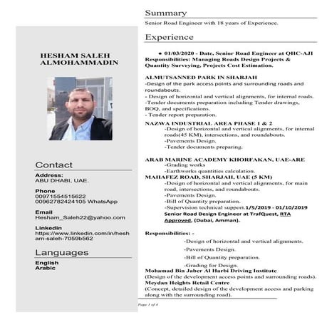Hesham CV - Senior Road Eng 2023.pdf