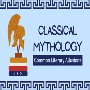 Classical Mythology | PPTX