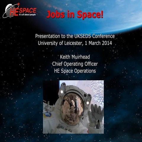 Jobs in Space | PDF