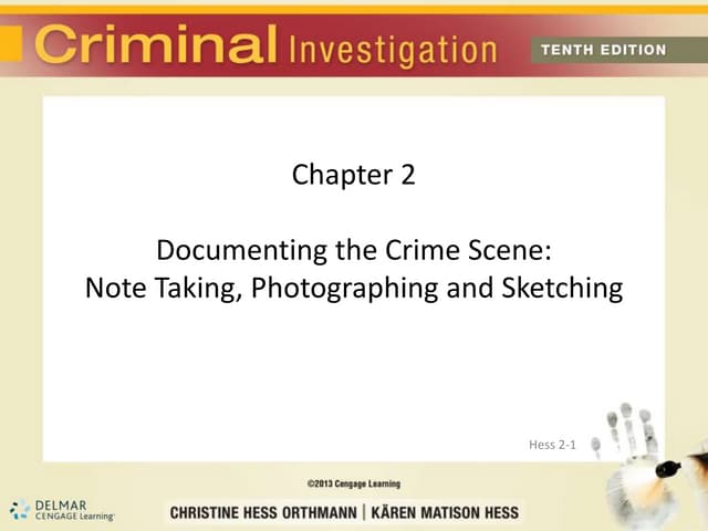 Crime Scene Documentation_Sketching | PDF