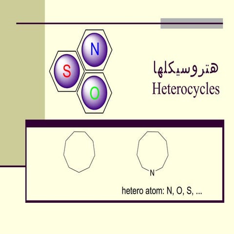 Heterocycles | PPT