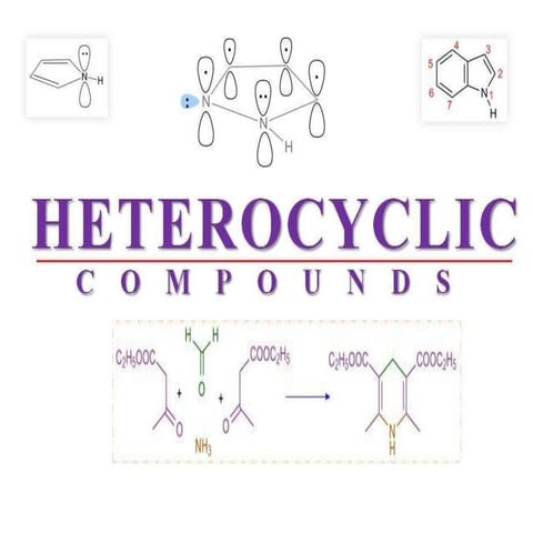 Heterocyclic compounds organic chemistry | PPTX