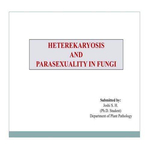 (Homothallism and heterothallism | PDF