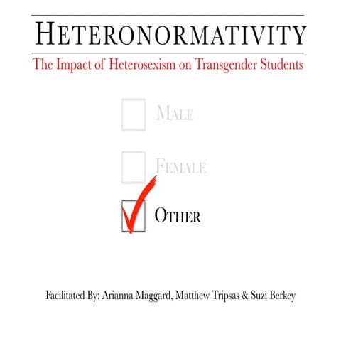 Heteronormativity presentation | PDF
