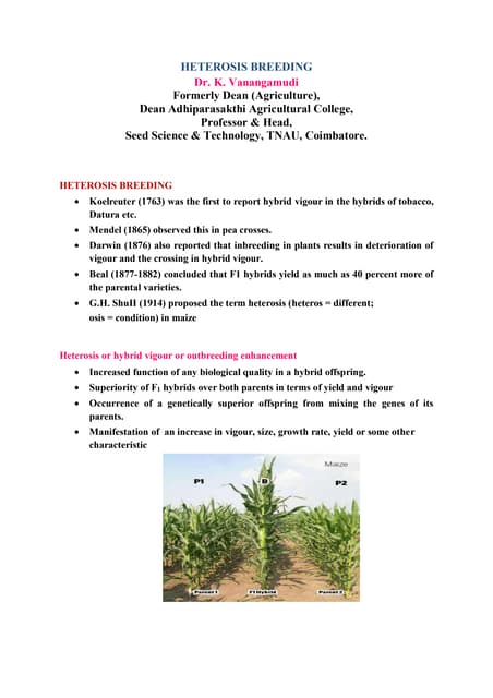 TOP CROSS MATING DESIGN.pptx | Gardening | Home & Garden