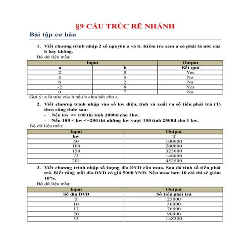 He thong bai thuc hanh chuong 3 | PDF