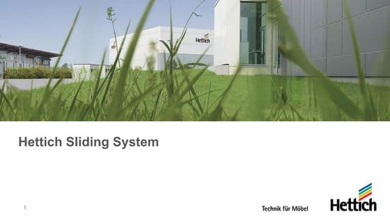Hettich Drawer Systems | PPT