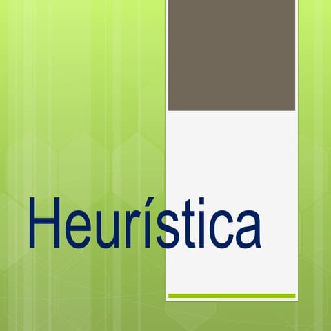UVE HEURISTICA | PPTX