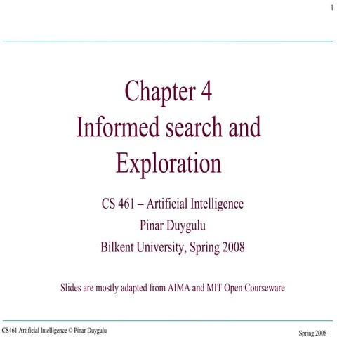 Informed Search Strategies in Artificial Intelligence: Best-First ...